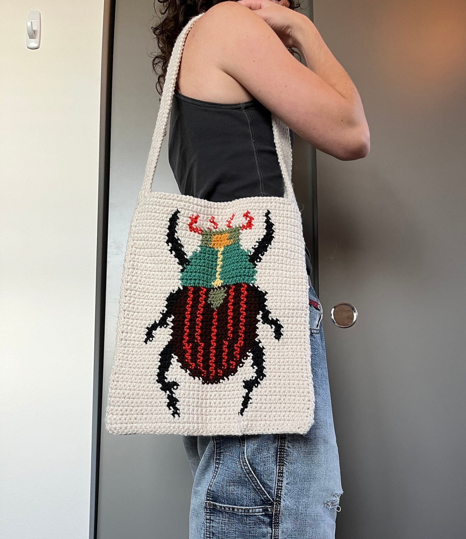 Scarab Beetle Crochet Bag Pattern - Etsy