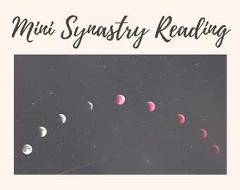 Soulmate Synastry Chart - Etsy