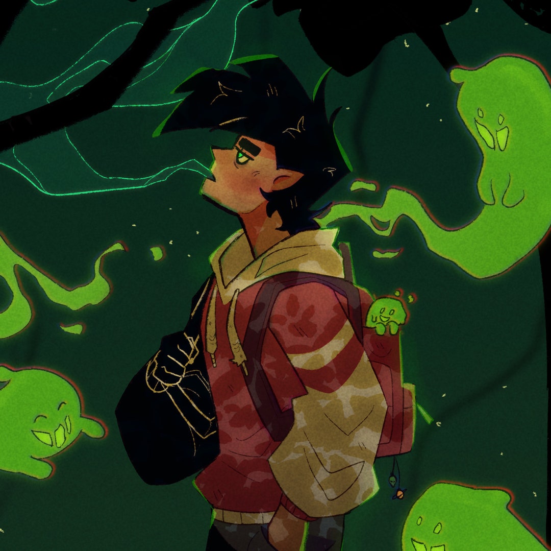 Danny & Blob Ghosts Print - Etsy