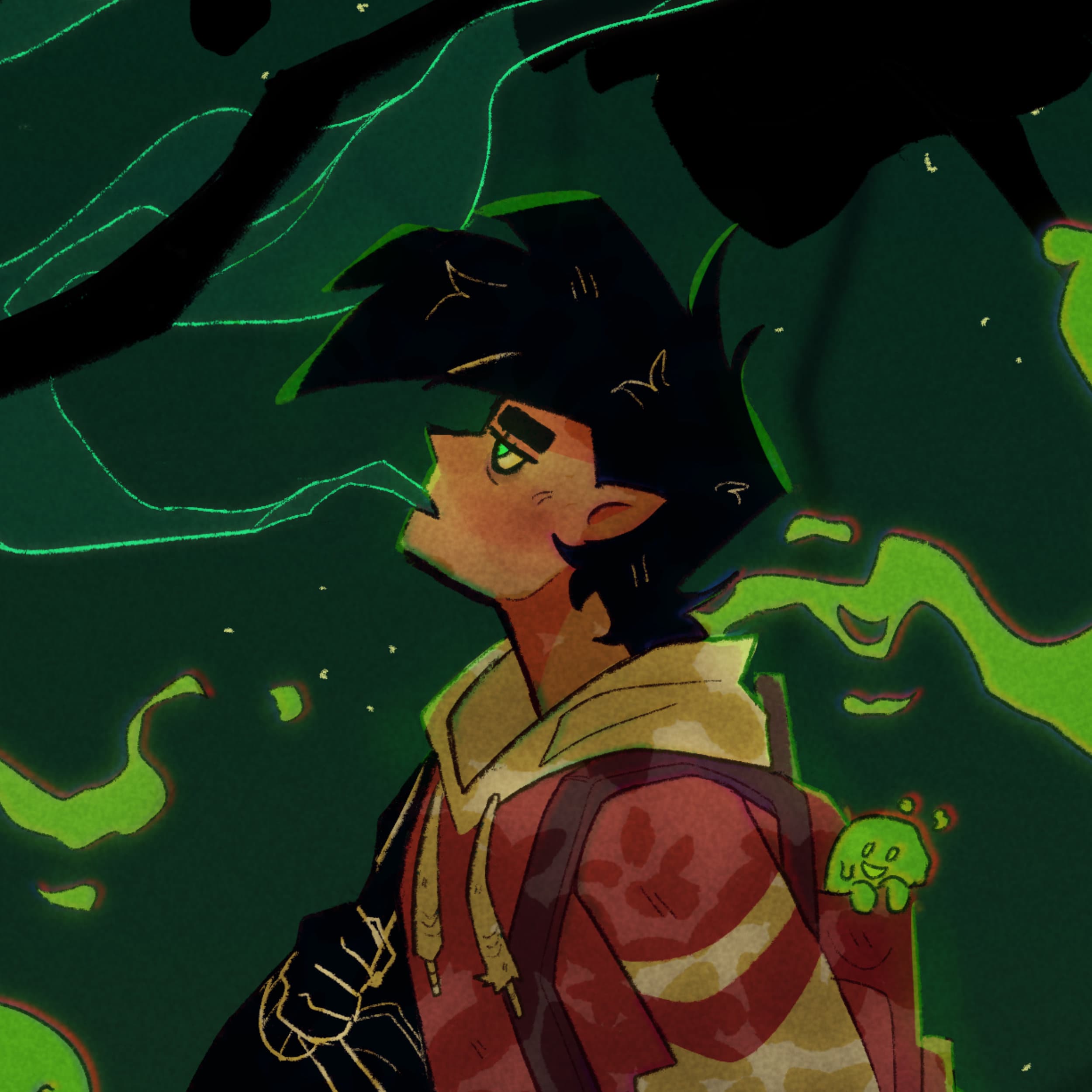 Danny & Blob Ghosts Digital Print - Etsy