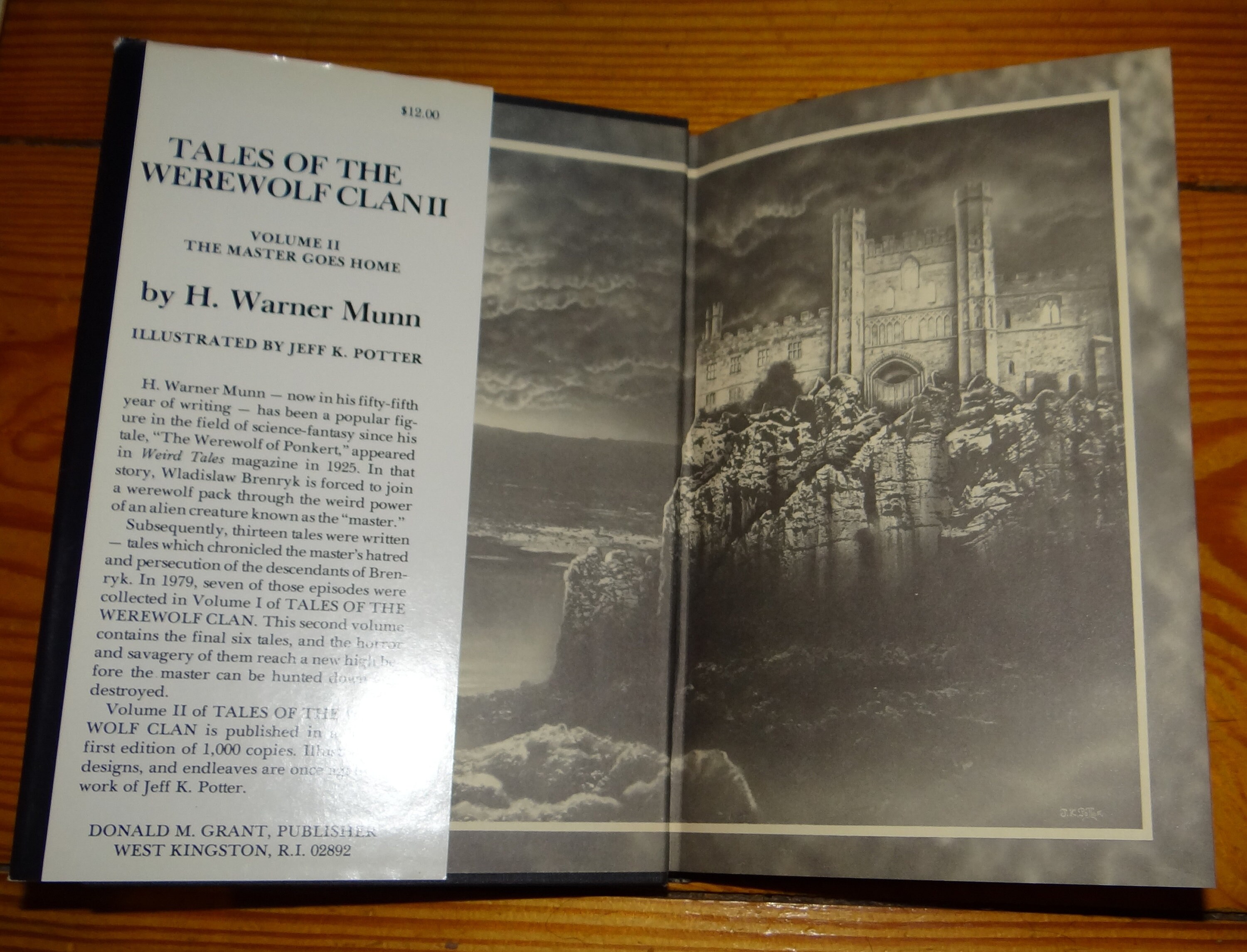 Vintage Fantasy Short Story Collection Tales of the Werewolf Clan ...