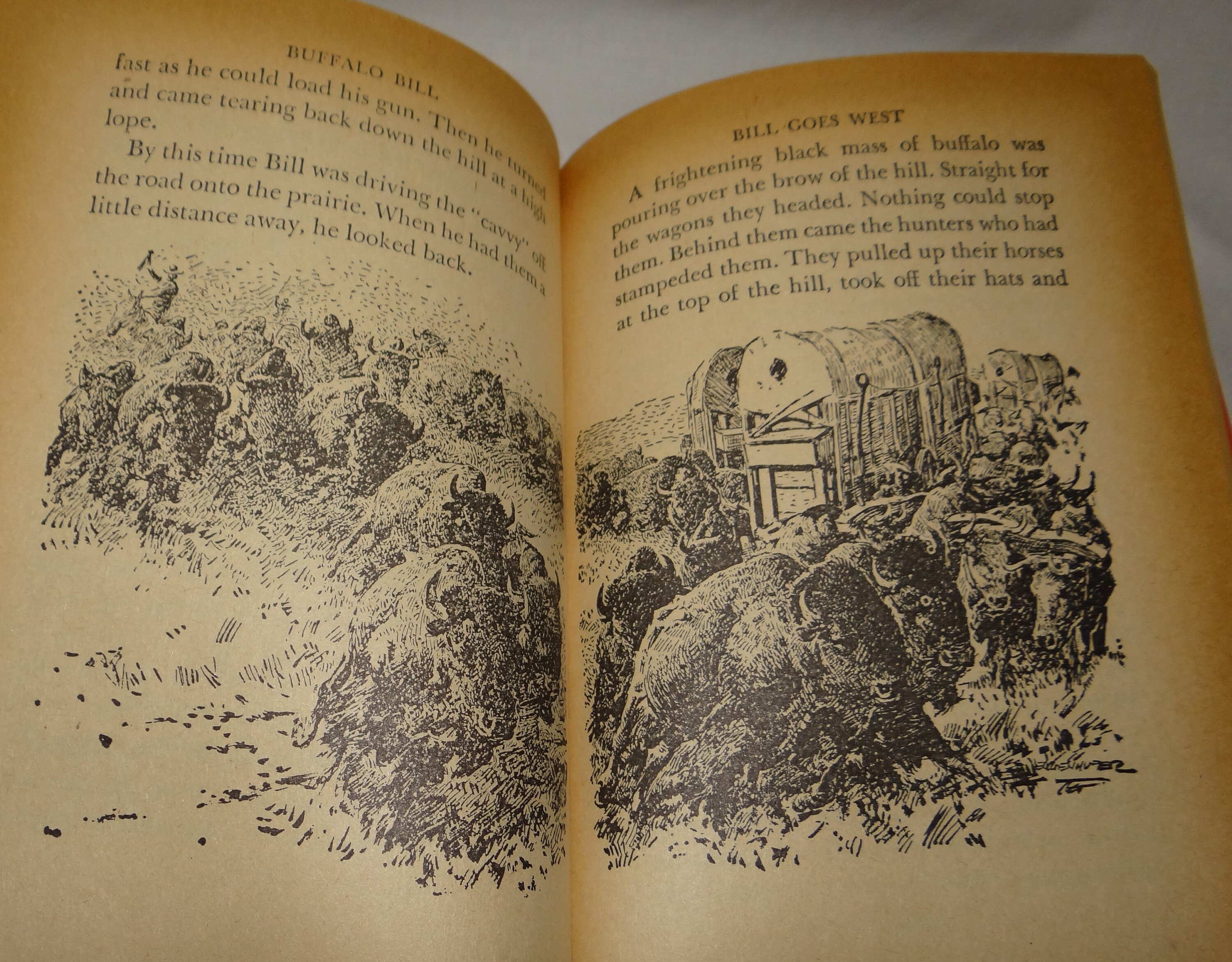 Vintage 1952 HB Buffalo Bill Edmund Collier Signature Libros - Etsy España