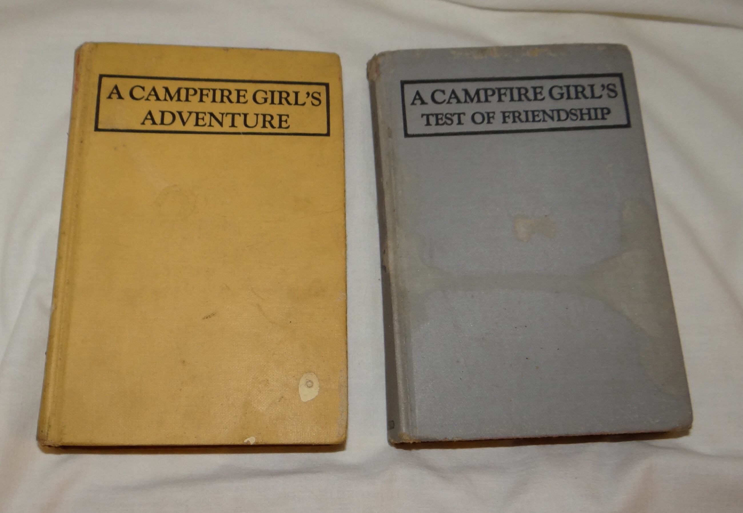 Antique Girls' Adventure Series 1914 Campfire Girls Lot of 2 Books ...