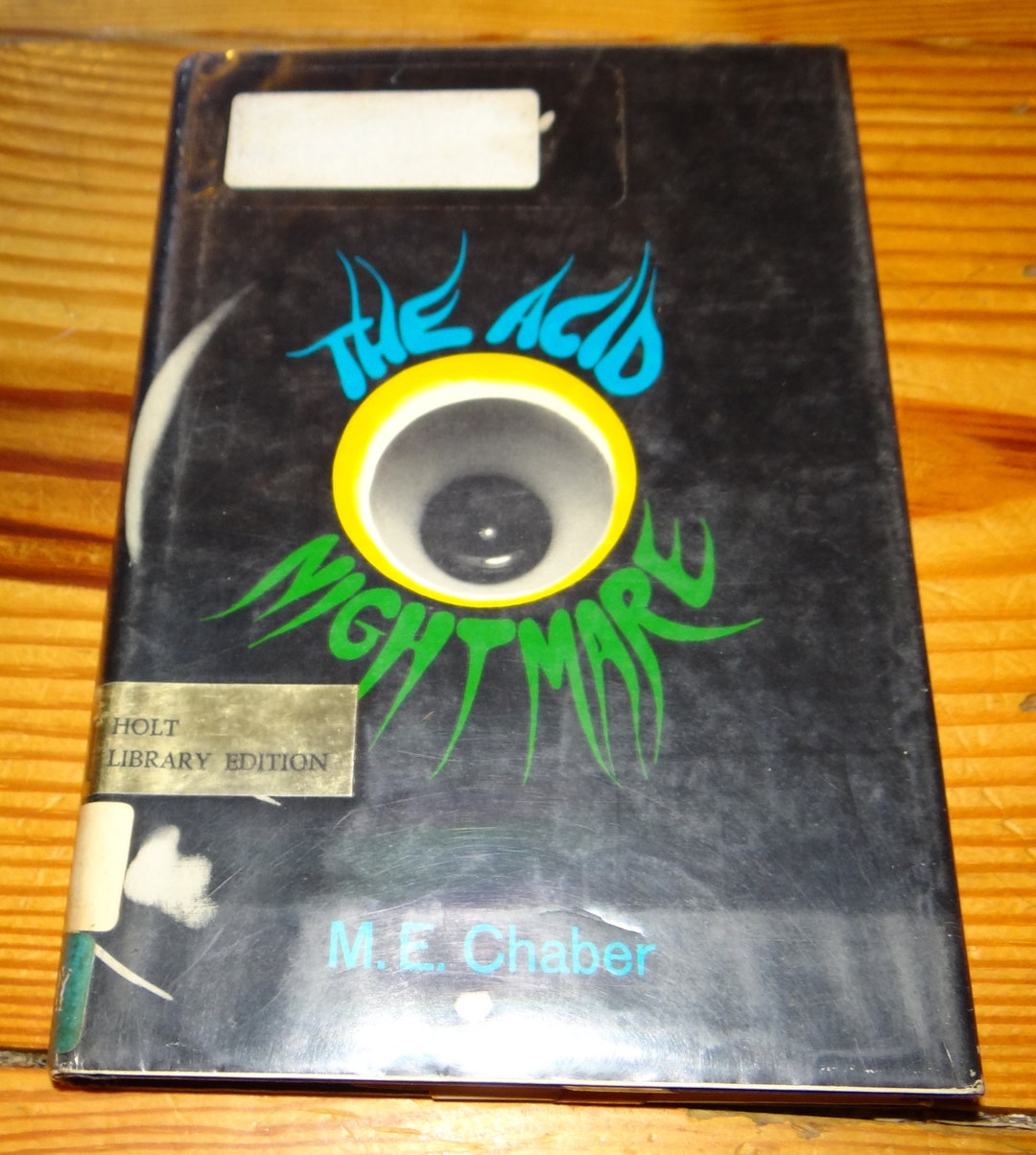 Very Rare the Acid Nightmare by M.E. Chaber Sixties Mystery ...