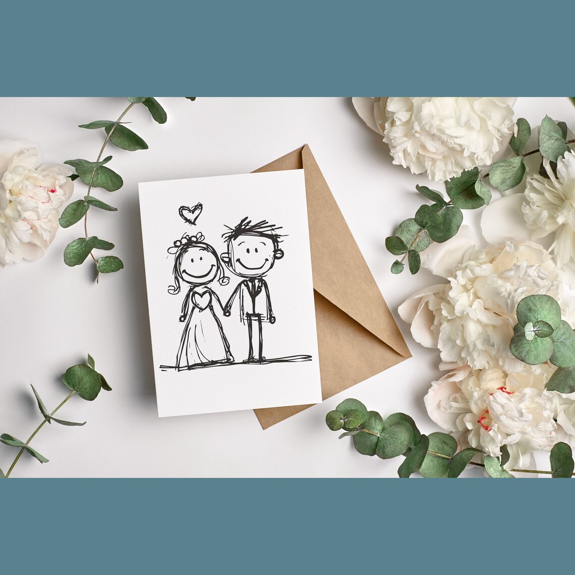 Whimsical Wedding Doodle Bundle ~ Wedding Clip Art ~ DIY Wedding ...