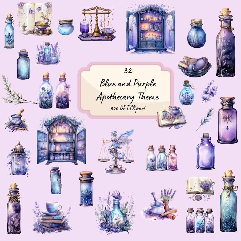 Apothecary Png - Apothecary Decorations - Digital Download - Witch ...