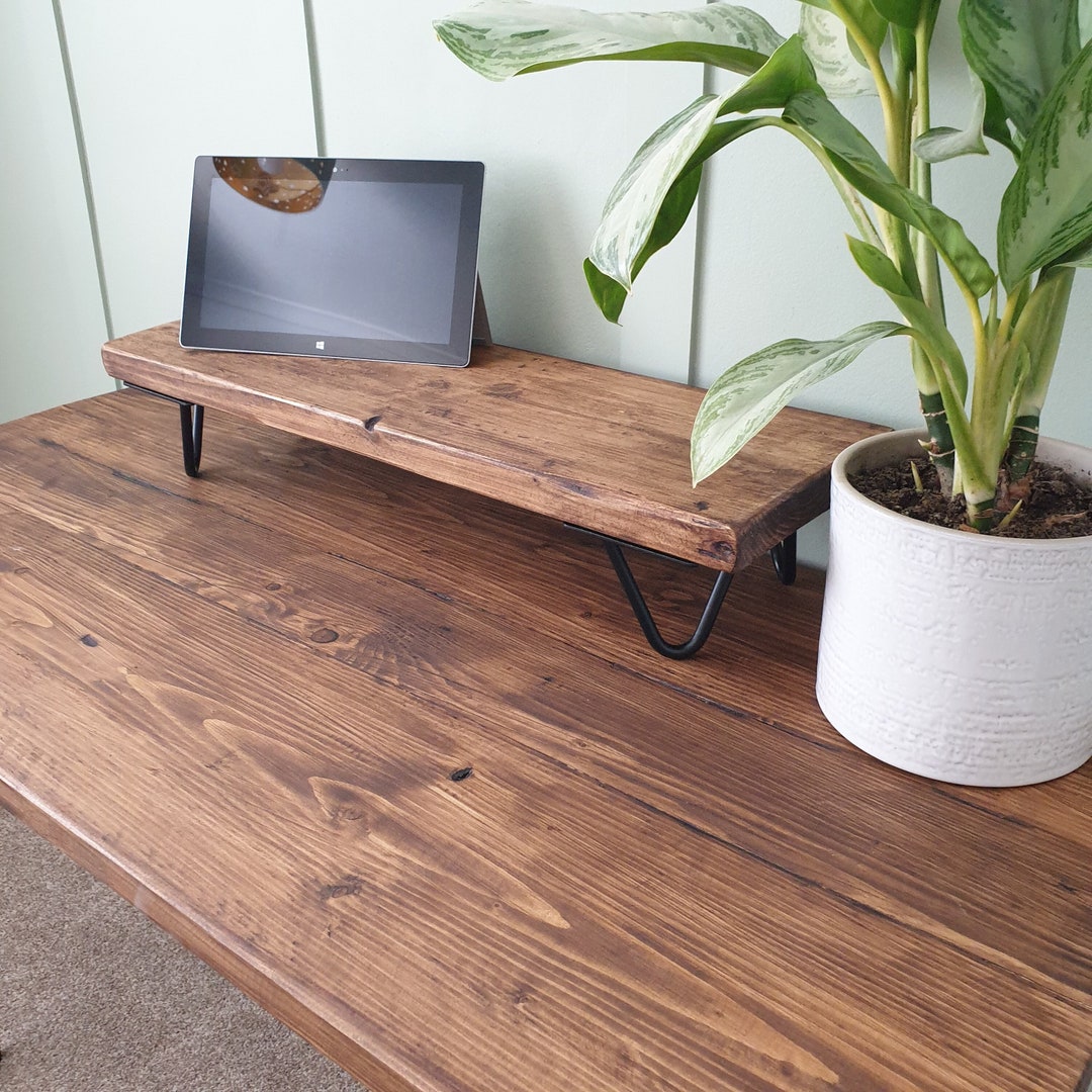 Monitor Stand | Hairpin Monitor Stand | Monitor Riser | Desk Tidy ...