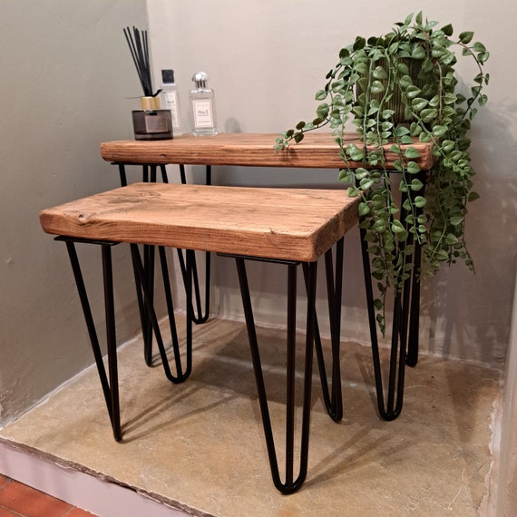 Nest of tables hairpin legs store