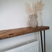 Rustic Radiator Cover With Hairpin Legs | Radiator Shelf - Etsy UK