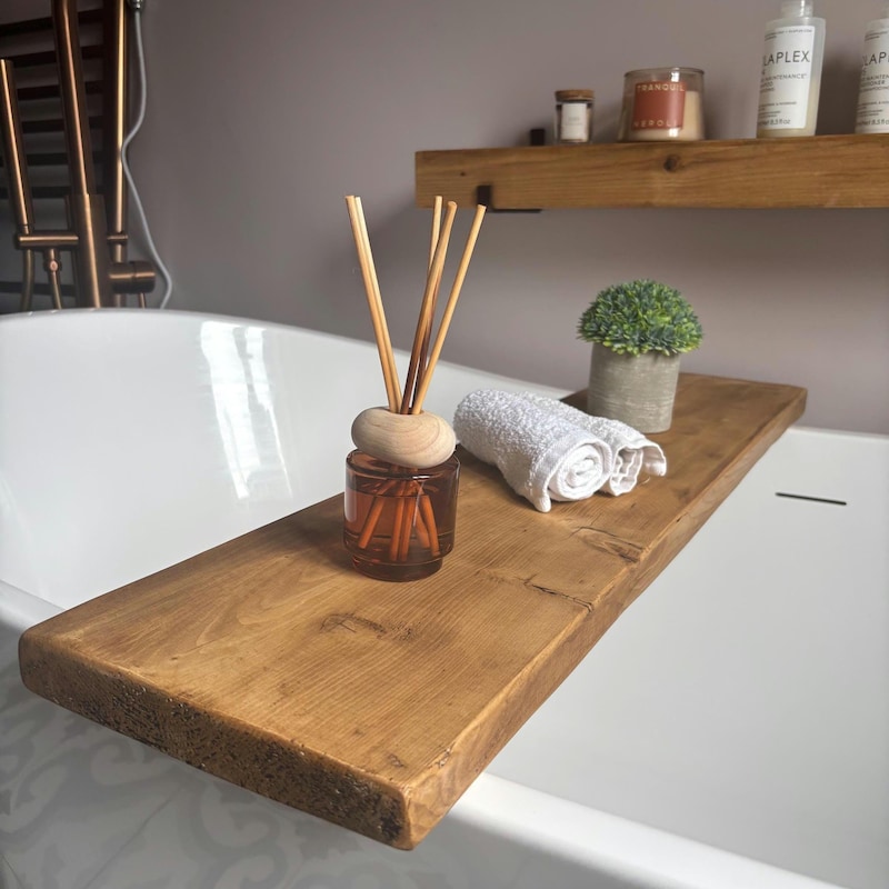 Wood Bath Board - Etsy UK