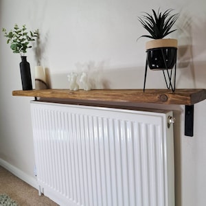 Radiator Shelf | Bracket Shelf | Industrial Shelf | Floating Radiator ...