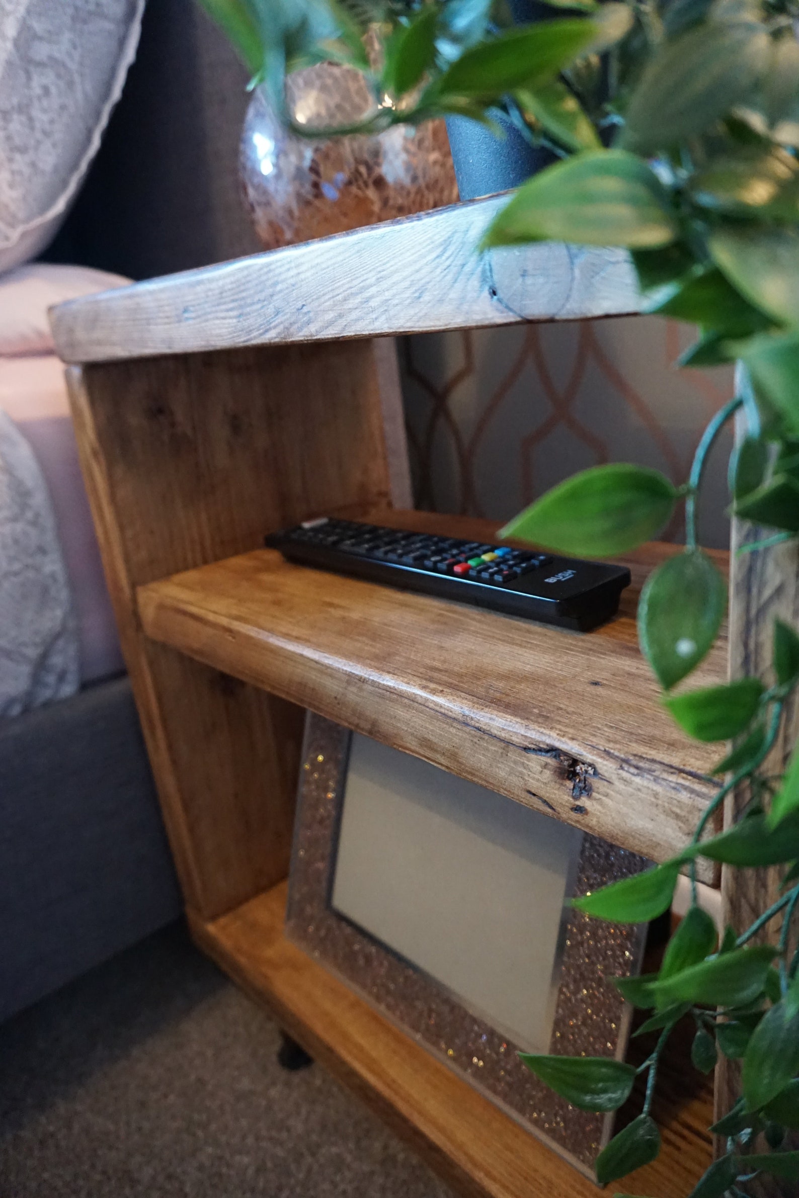 Homemade Rustic Bedside Table Farmhouse Bedside Table Side - Etsy