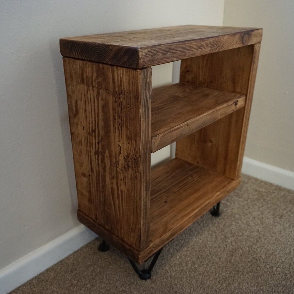 Homemade Rustic Bedside Table Farmhouse Bedside Table Side - Etsy