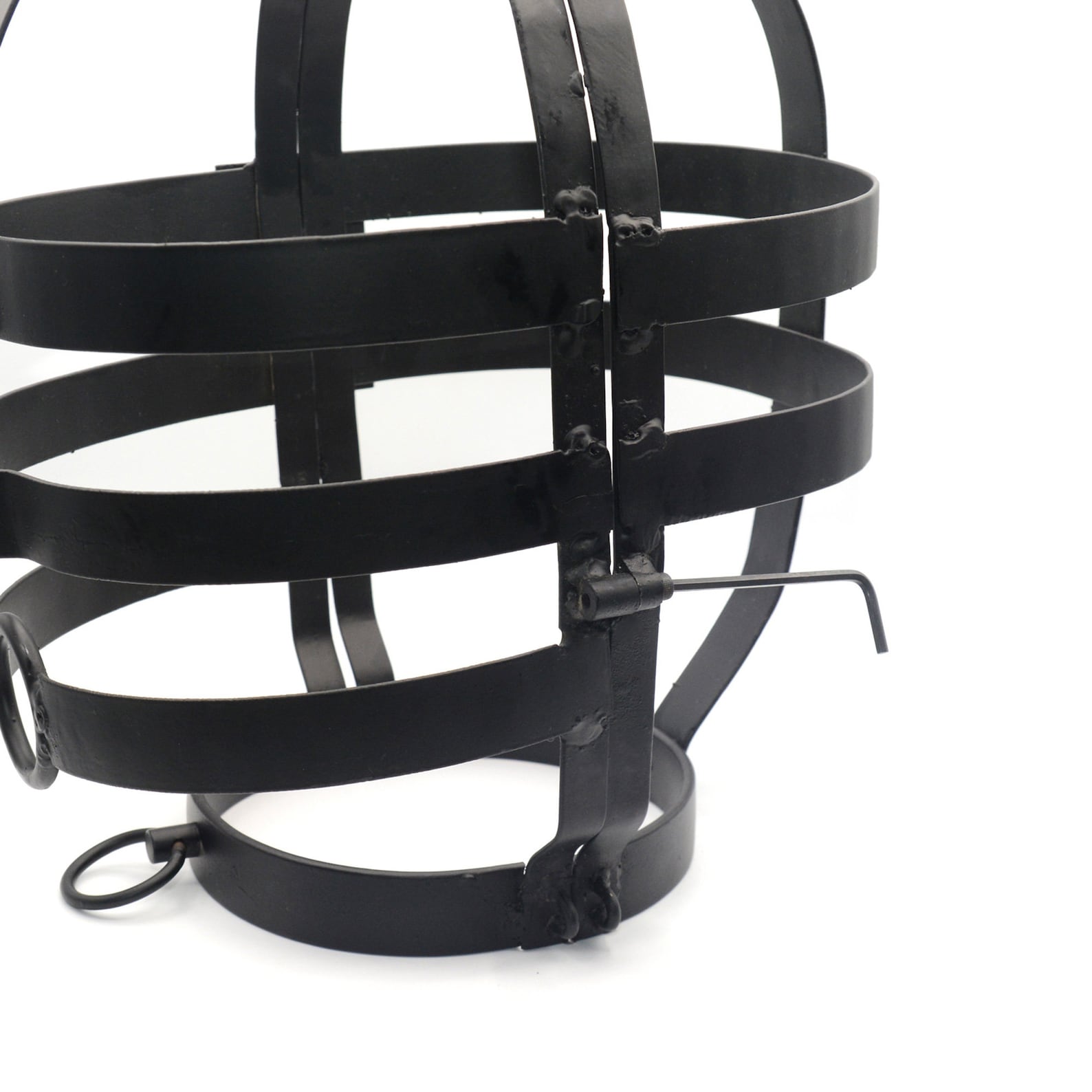 Head Cage Punishment Mask – Metal Iron Bondage Cage, Fetish BDSM ...