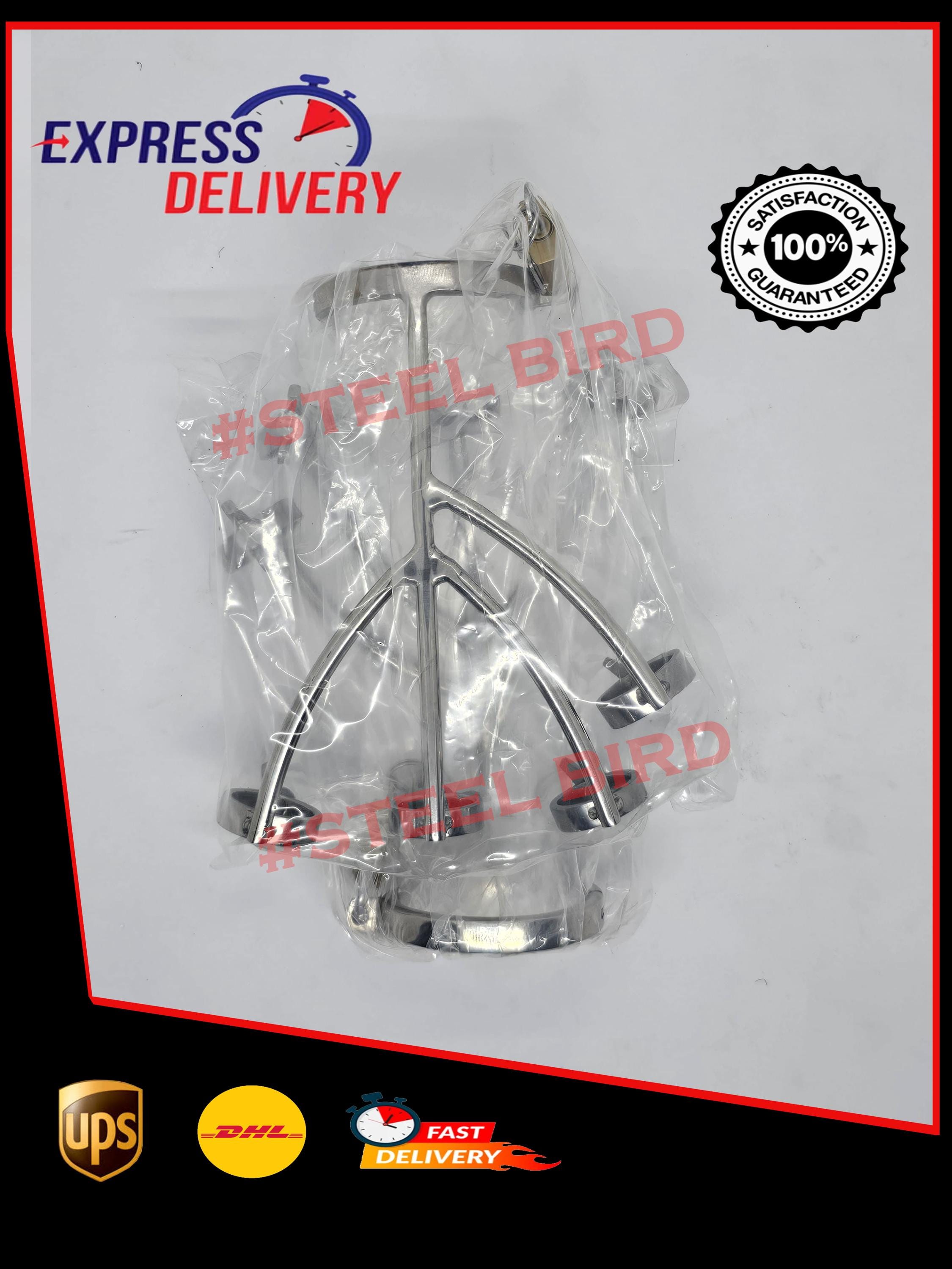 Kinky BDSM Hand Trap Restraints With Torture Finger Clamps – Fetish ...