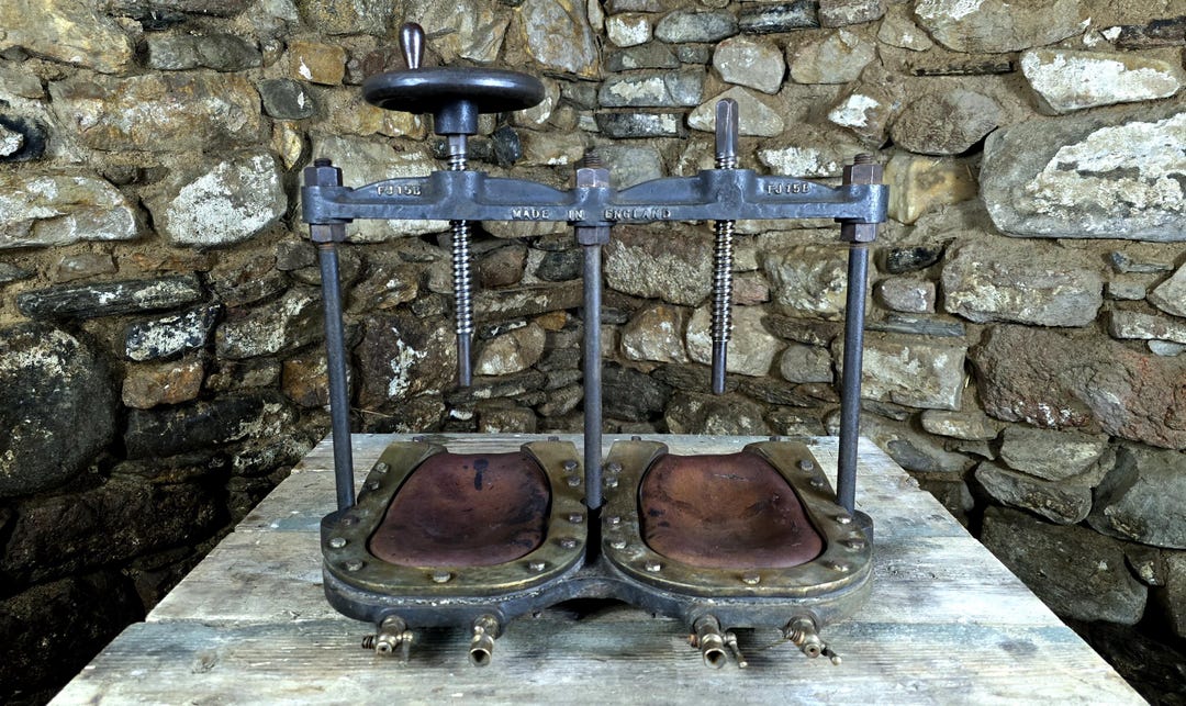 Antique Cobbler's Boot Sole Press - Made in England - Steampunk ...