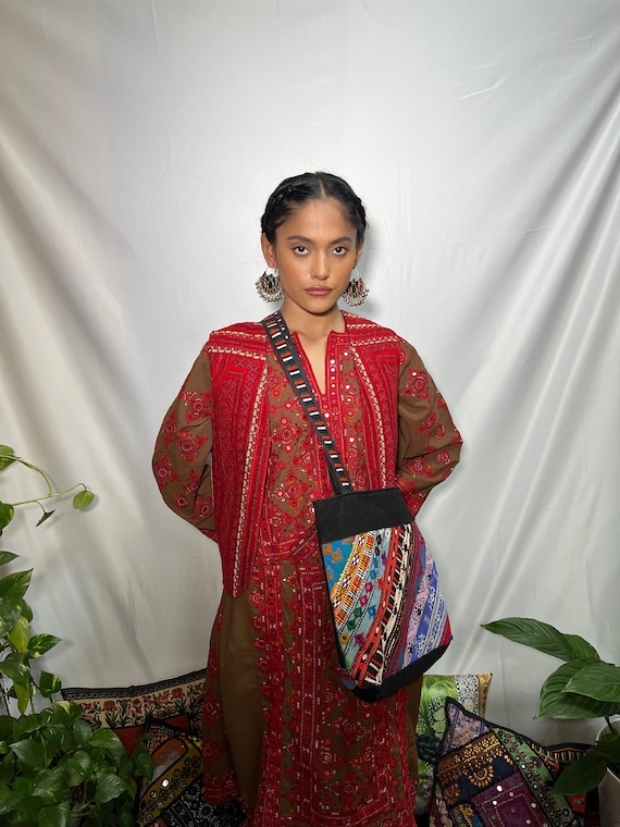 Authentic Ethnic Boho Baluchi Vintage Outfit Hand Embroidery - Etsy