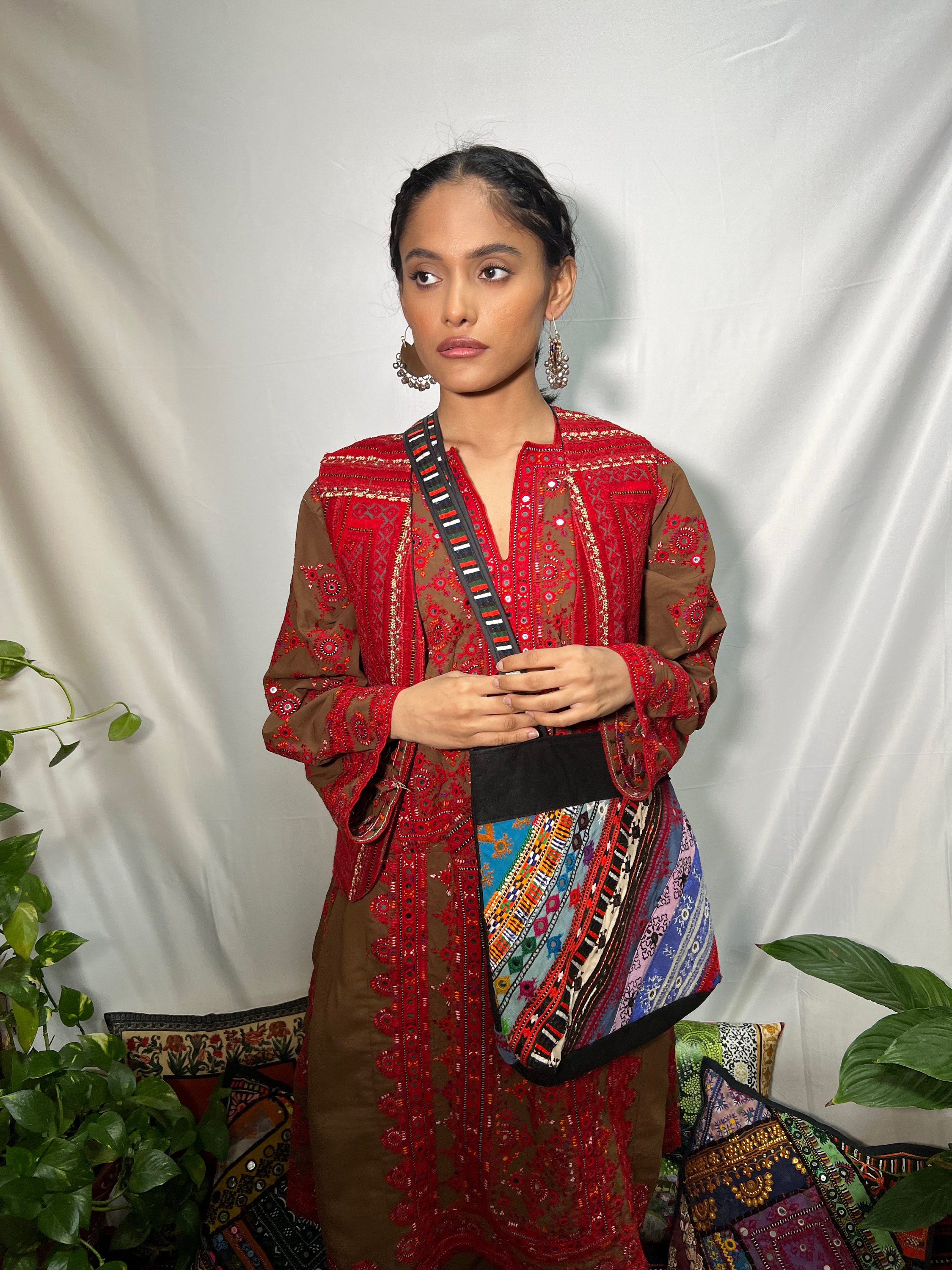 Authentic Ethnic Boho Baluchi Vintage Outfit Hand Embroidery - Etsy