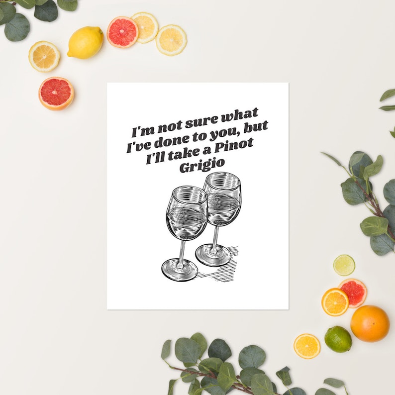 VPR Poster Printable, Stassi Schroder Quote, Pinot Grigio Sign, Bravo ...
