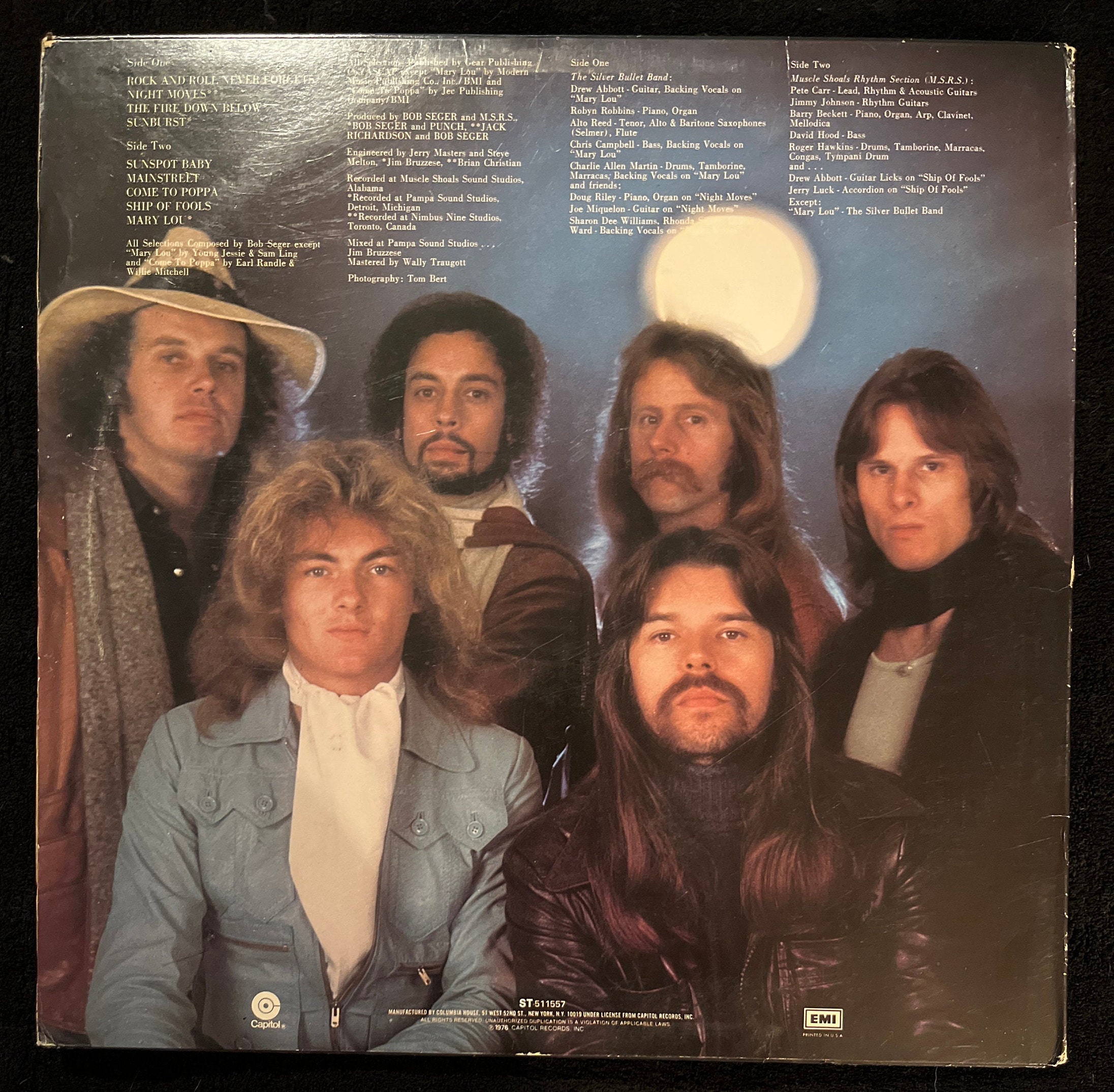 Bob Seger and the Silver Bullet Band Night Moves 1976 - Etsy