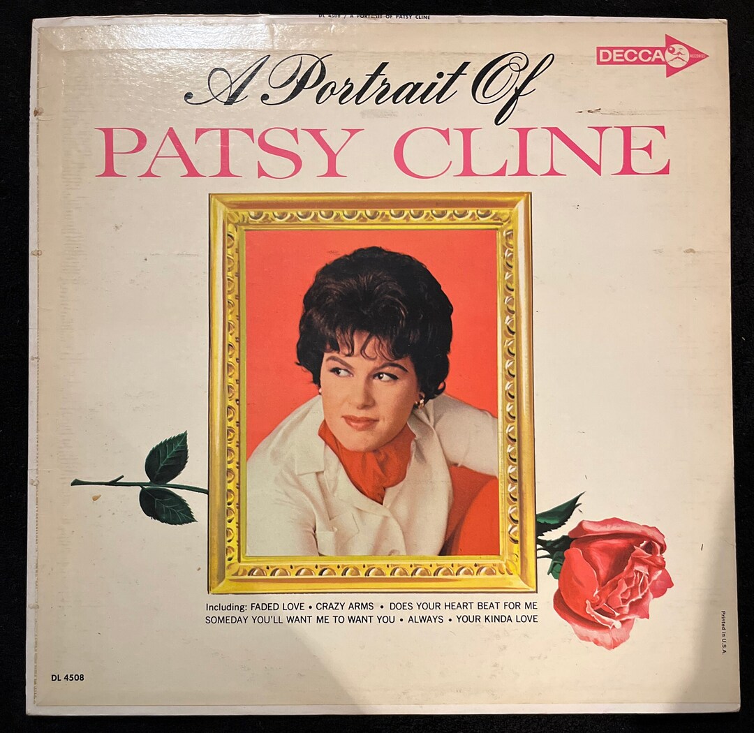A Portrait of Patsy Cline Vintage Vinyl Record Album 1964 Mono - Etsy