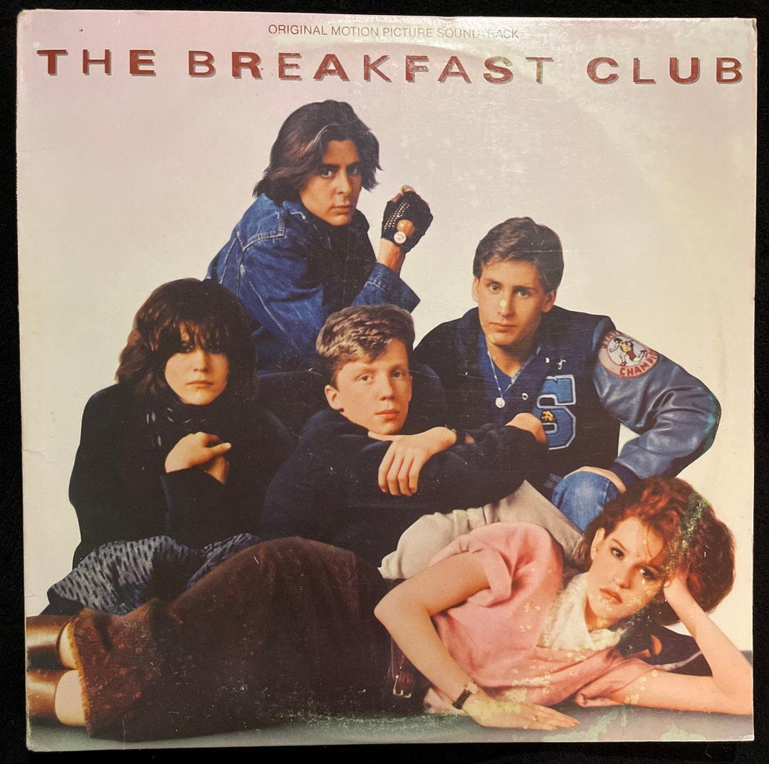 The Breakfast Club Original Motion Picture Soundtrack Vintage Vinyl ...