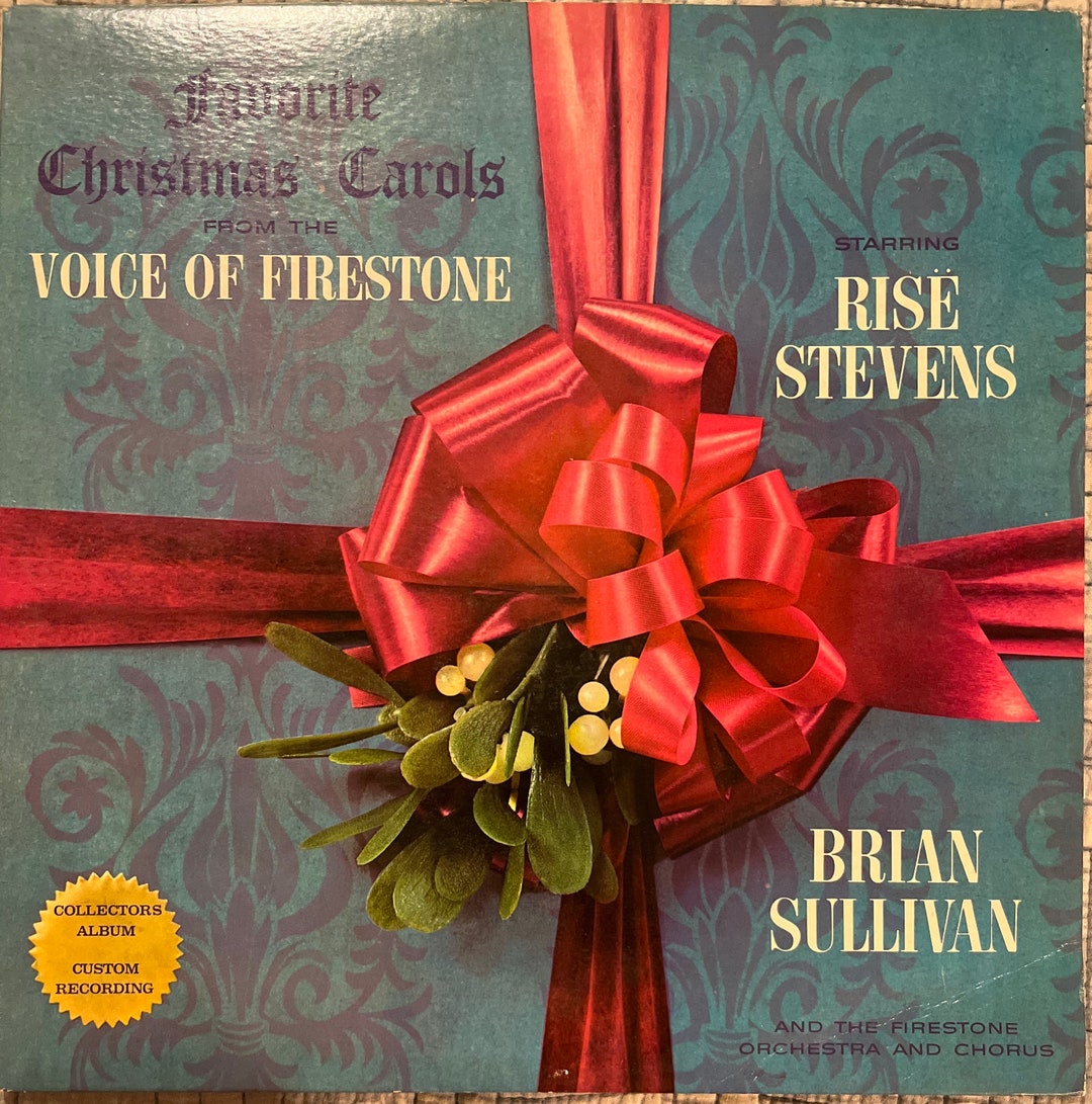 Favorite Christmas Carols From the Voice of Firestone Vintage Vinyl ...