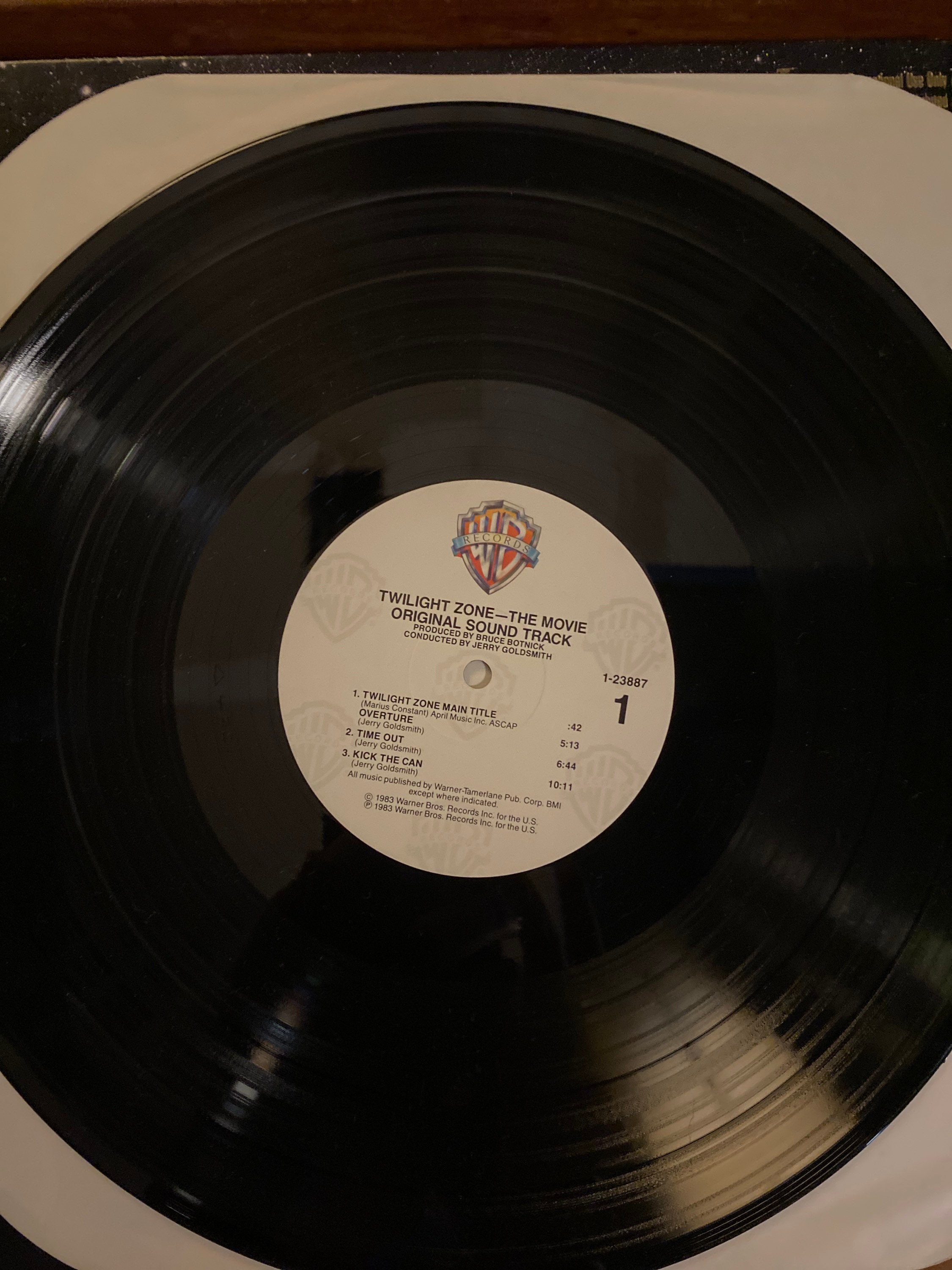 The Twilight Zone Soundtrack Record Vintage Vinyl Rare Gold Stamped ...
