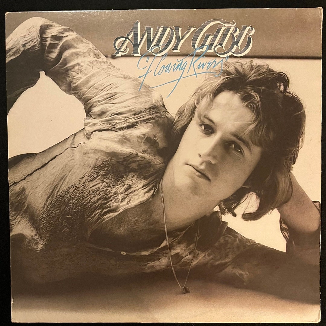 Andy Gibb Flowing Rivers Vintage Vinyl Record Album 1977 - Etsy
