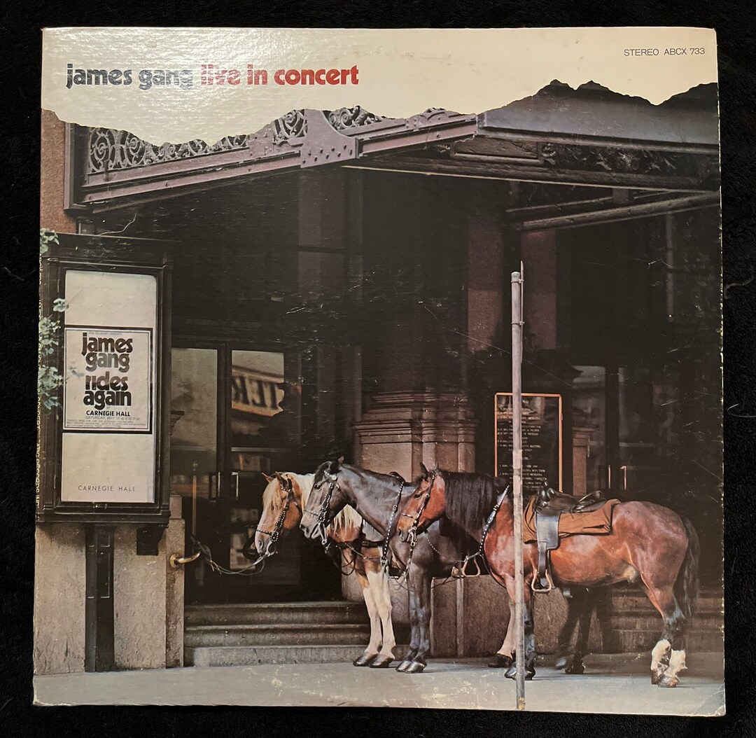 James Gang Live in Concert Vintage Vinyl Record Album 1971 - Etsy