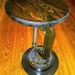 Made in USA C-clamp Industrial Table Stand Stool Art Repurposed ...