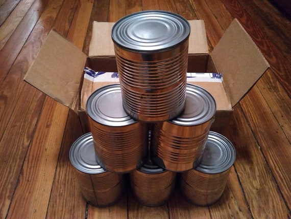 Empty Metal Tin Can Upcycled Repurposed Food-grade Veggie | Etsy