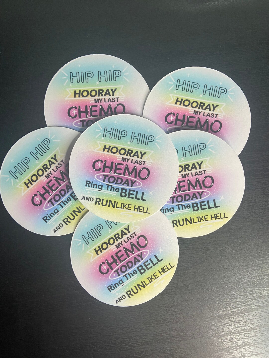 Last Chemo Treatment Stickers - Etsy