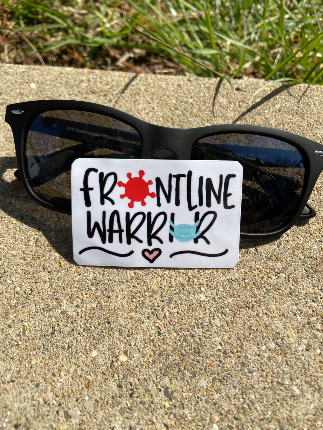 Frontline Warrior | Healthcare Sticker Future | Medical Worker Stickers ...