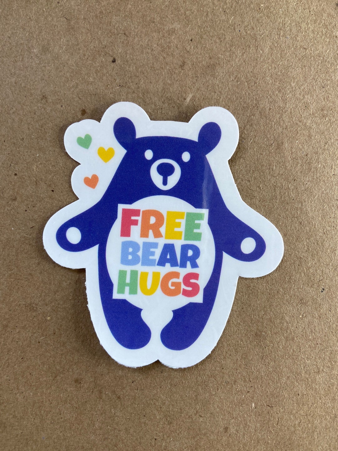Free Bear Hugs Sticker - Etsy