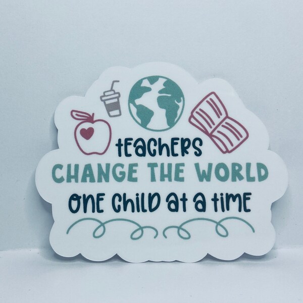 Teachers Change the World One Pencil at a Time Svg - Etsy