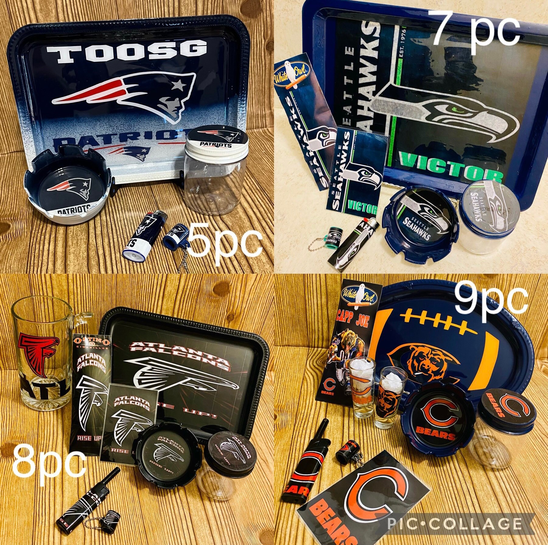 Rolling Tray Sets - Etsy