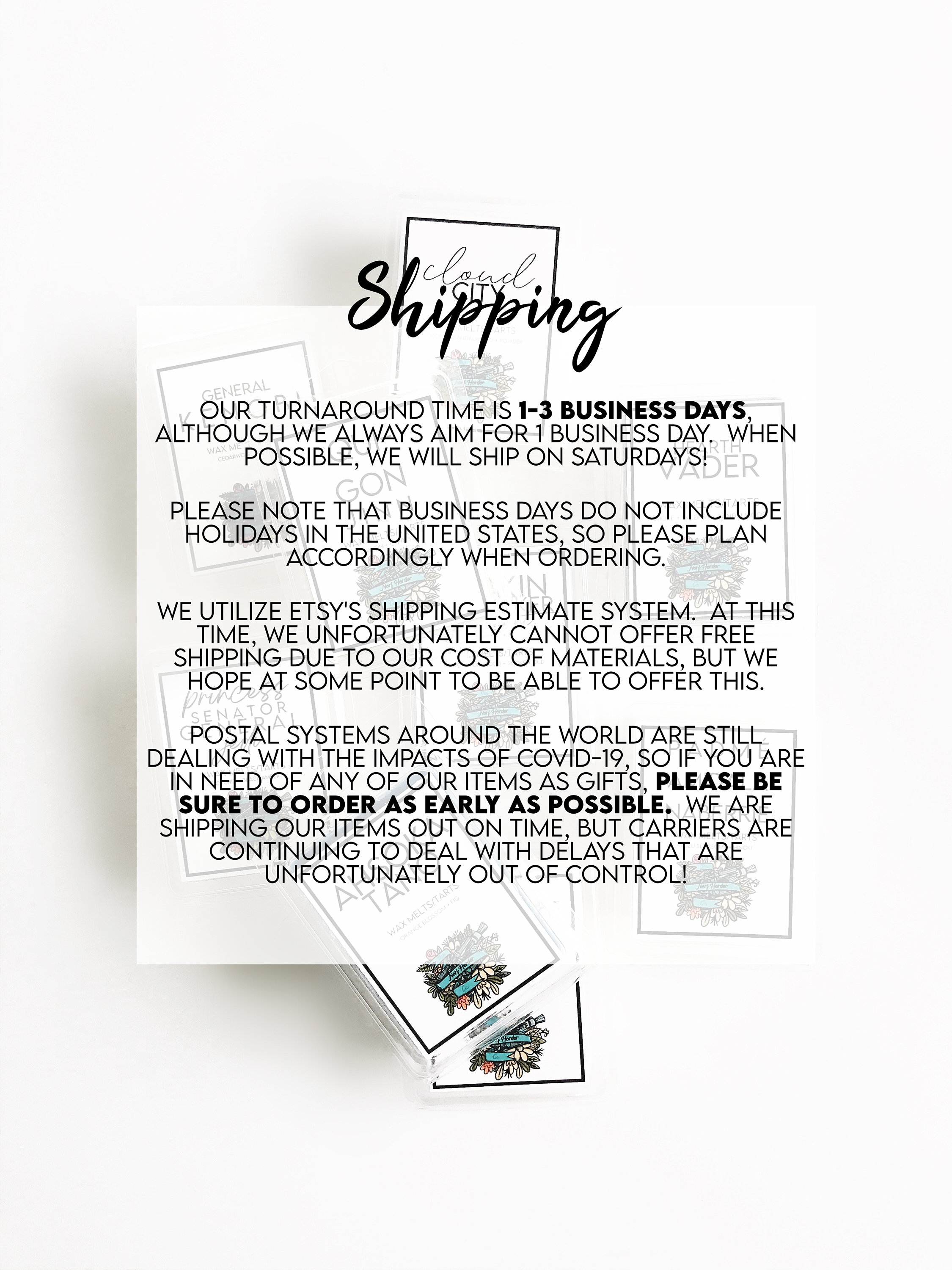 WAX MELT Clone Force 99: Echo 2.5 Oz Amber Noir Grey - Etsy