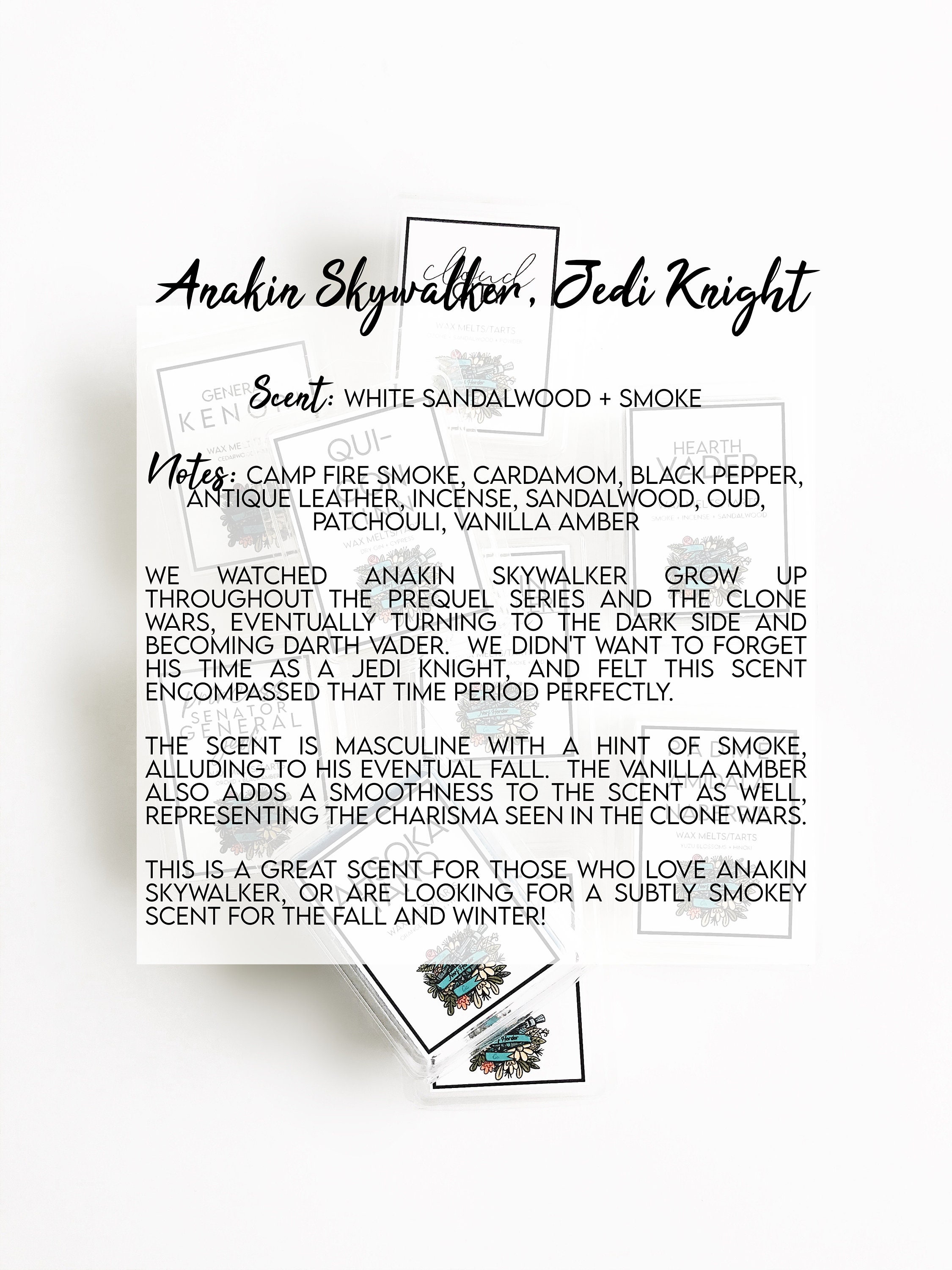FRAGRANCE MIST | Anakin Skywalker, Jedi Knight (3.4 Oz) | White ...