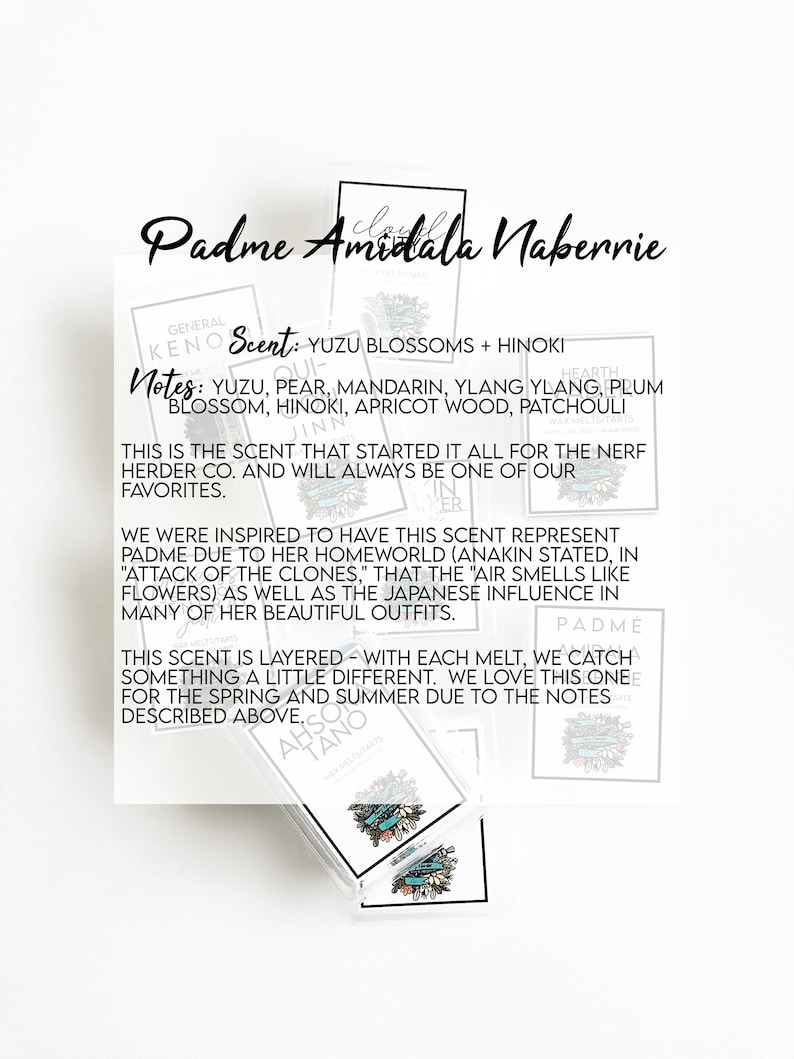 FRAGRANCE MIST | Padmé Amidala Naberrie (3.4 Oz) | Yuzu Blossoms ...