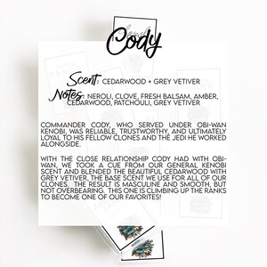 WAX MELT Cody 2.5 Oz Cedarwood Grey Vetiver - Etsy