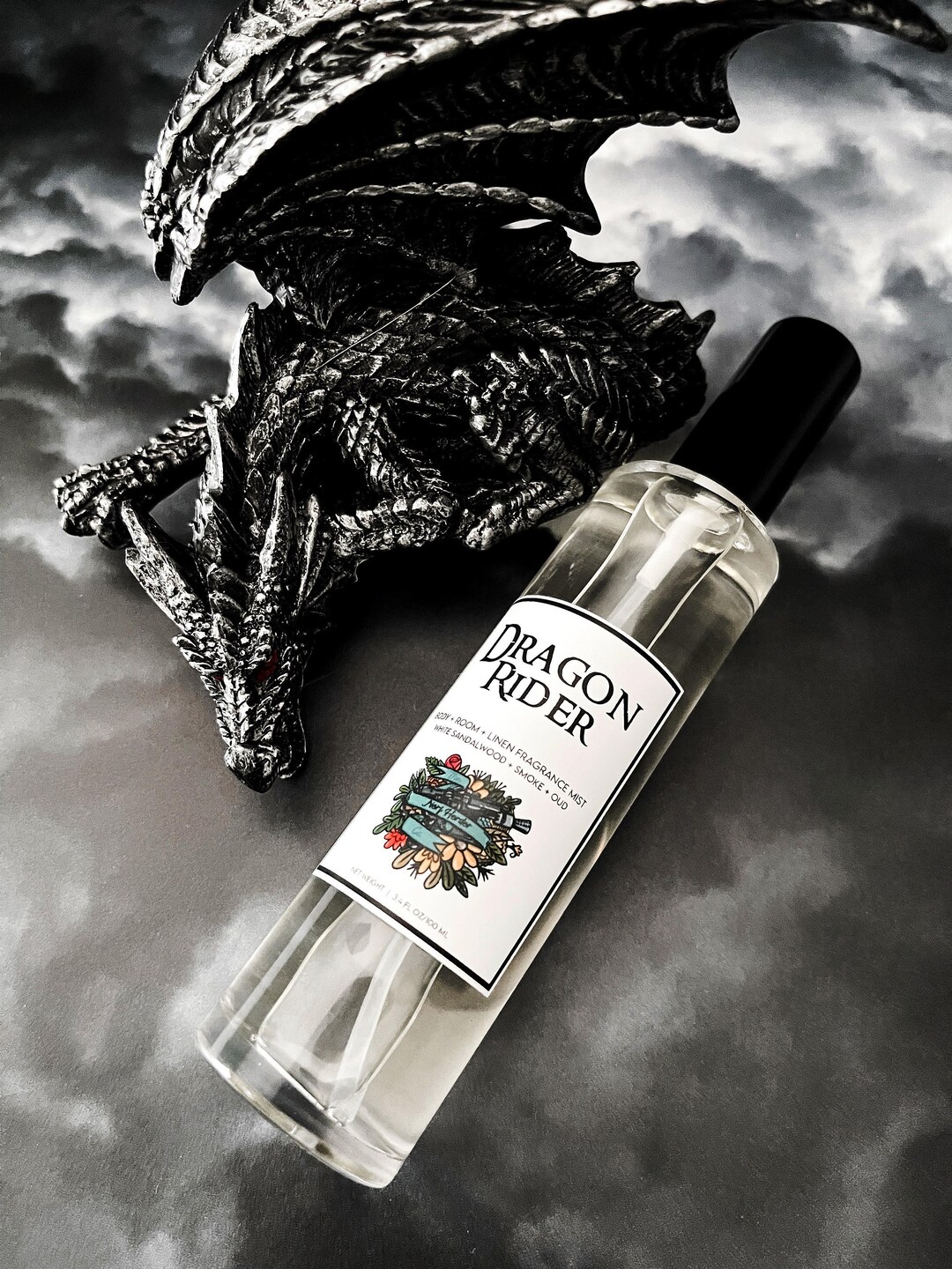 Officially Licensed FRAGRANCE MIST | Dragon Rider (3.4 Fl Oz) | White ...