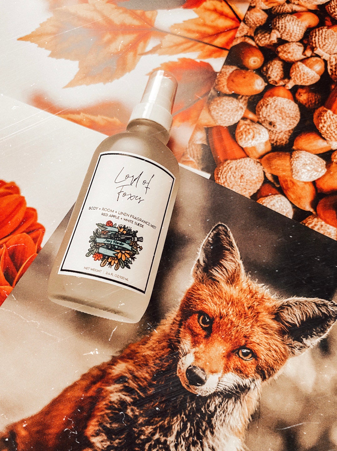 Officially Licensed FRAGRANCE MIST | Lord of Foxes (3.4 Fl Oz) | Red ...