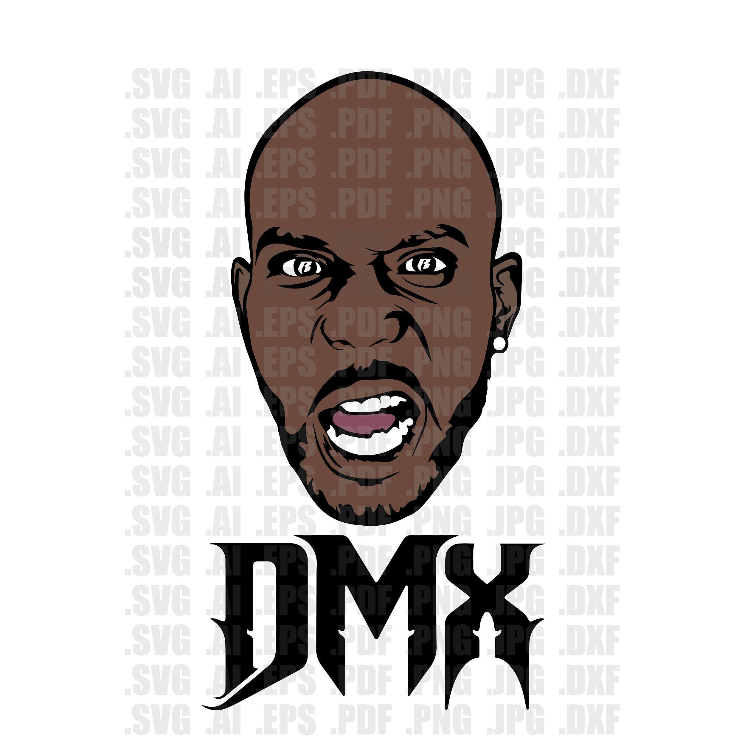 DMX Vector Digital Files. SVG ai eps pdf dxf png jpg | Etsy