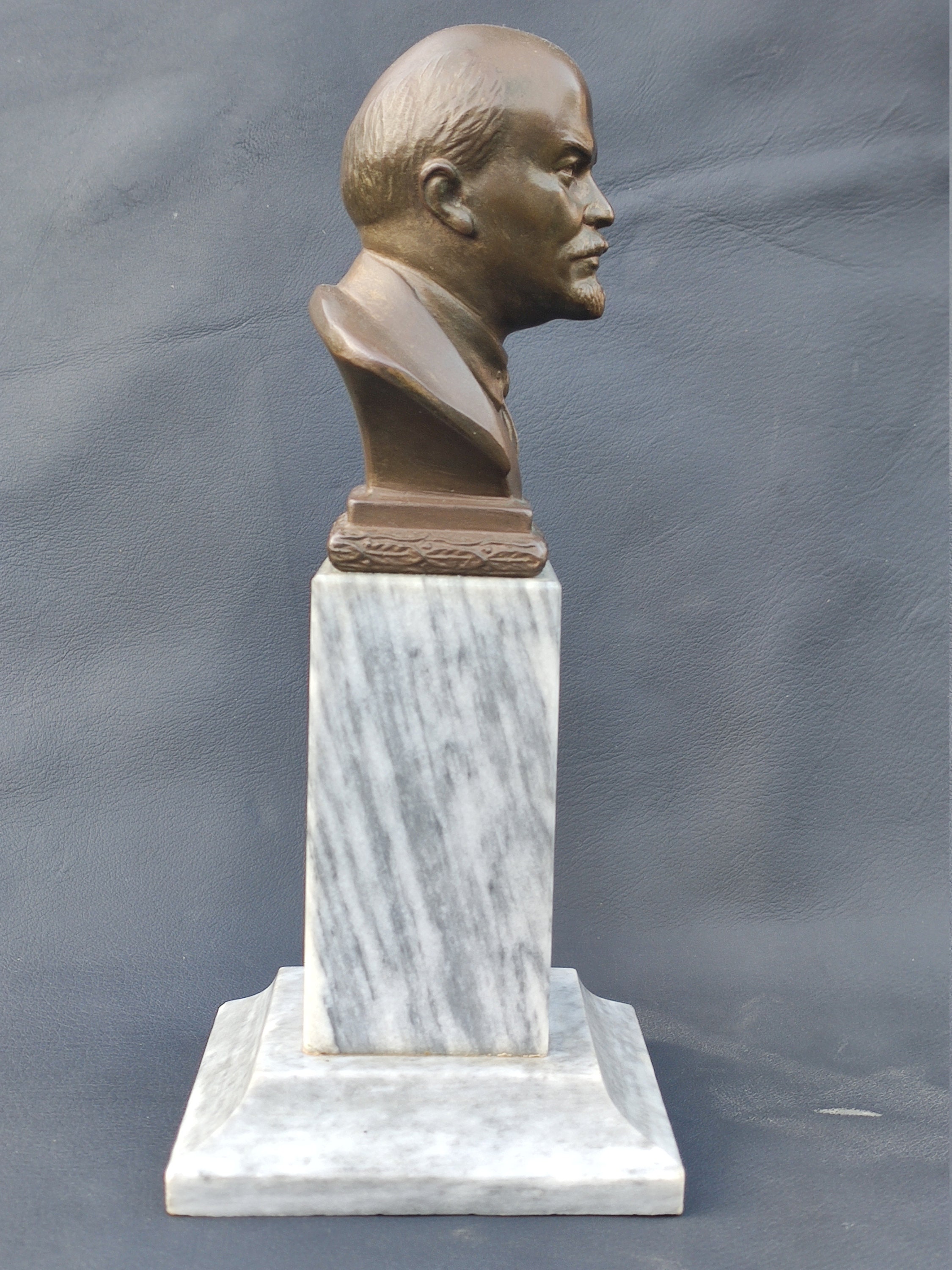 Bronze Original Bust of Soviet Leader Vladimir LENIN sculptor | Etsy