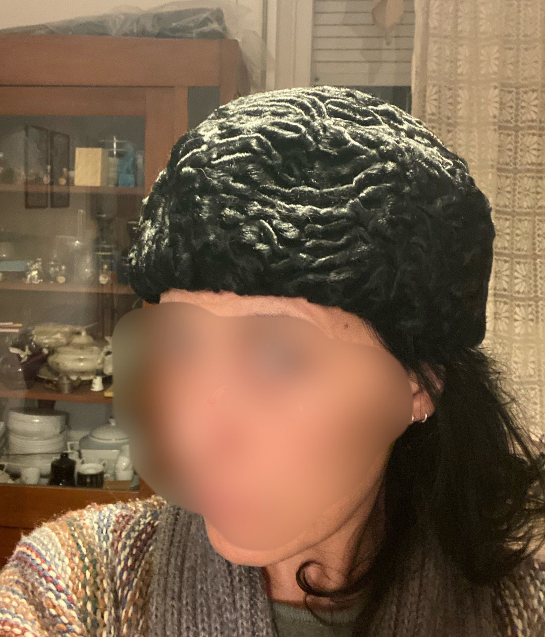 Basque Cap Hat Persian Fur - Etsy