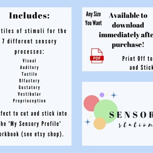 84 Cut and Stick Sensory Items for Children, Autism, ADHD, Sensory ...