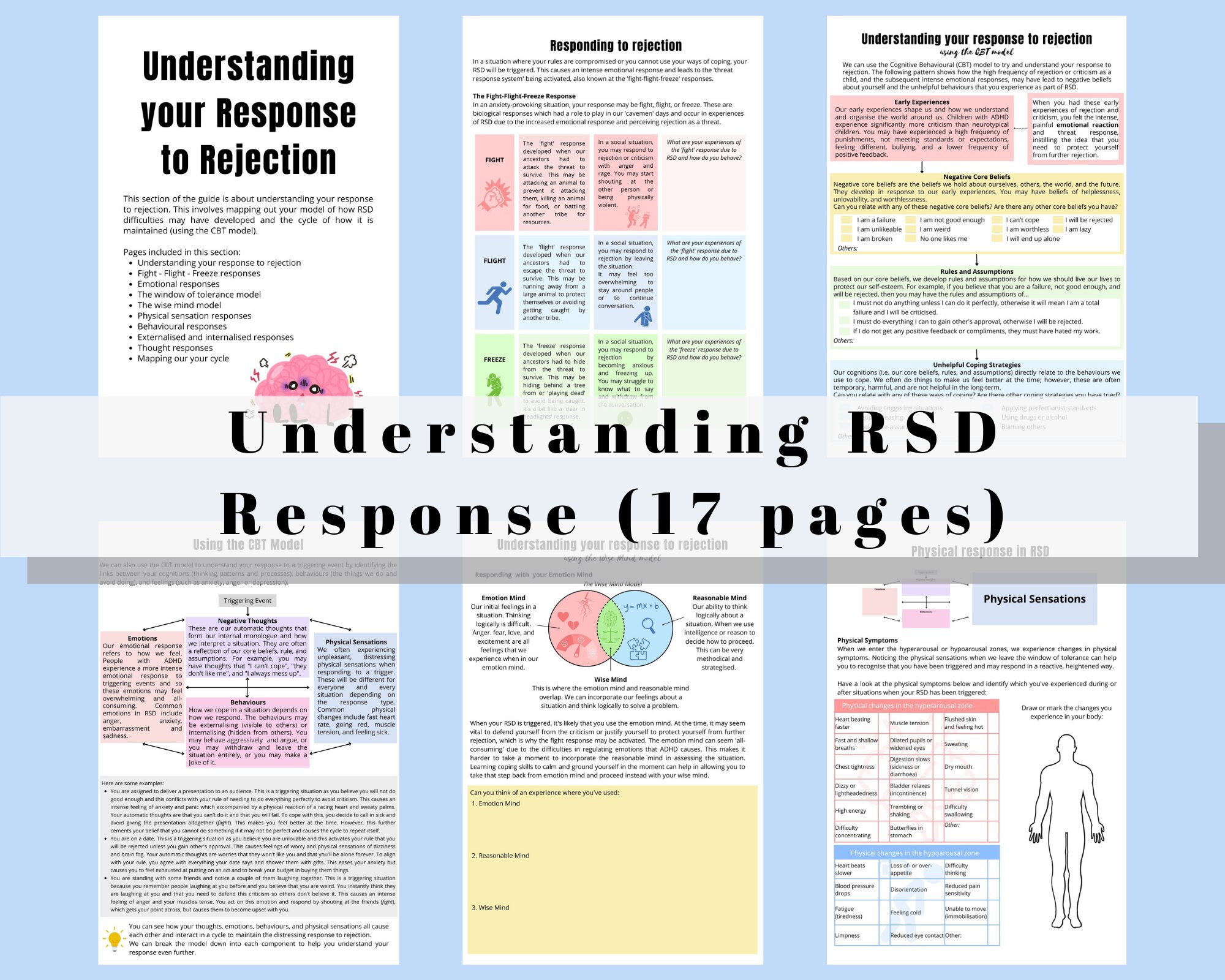 My Rejection Sensitivity Dysphoria Guide ADHD for Adults RSD Digital ...