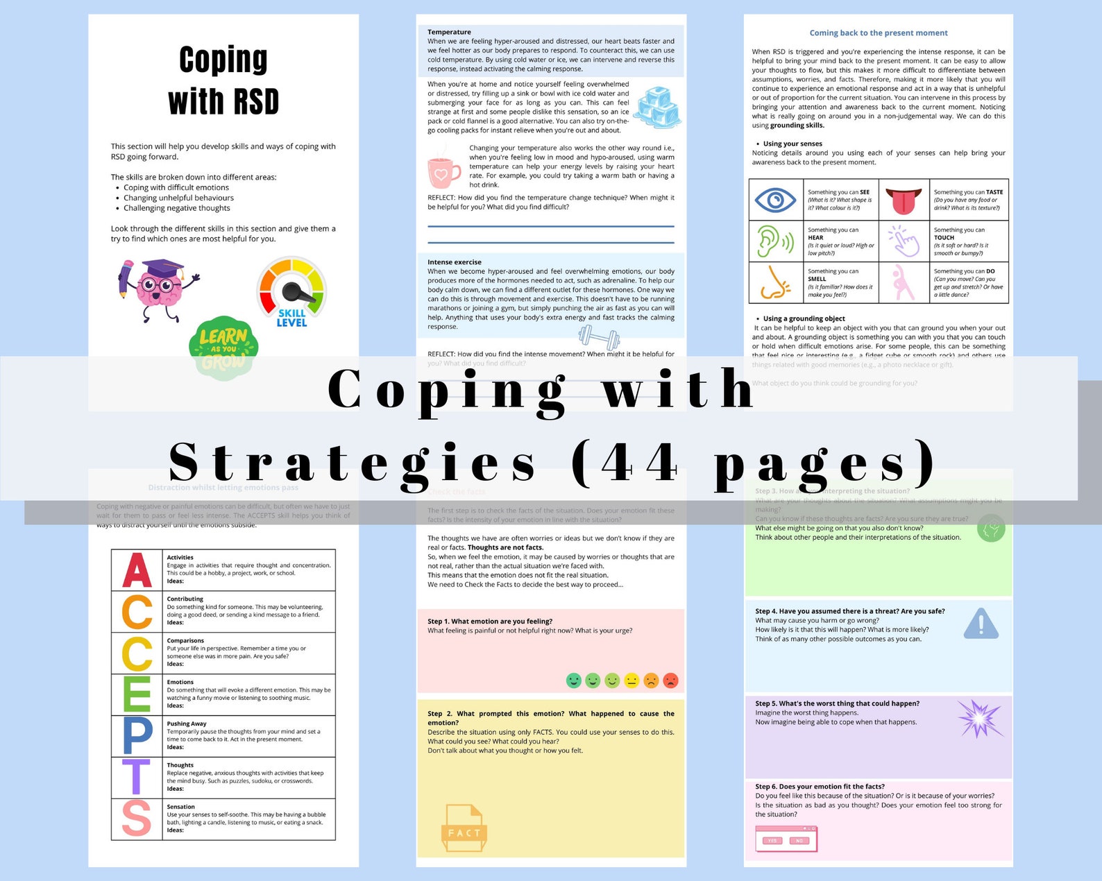 My Rejection Sensitivity Dysphoria Guide ADHD for Adults RSD Digital ...