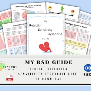 My Rejection Sensitivity Dysphoria Guide ADHD for Adults RSD Digital ...